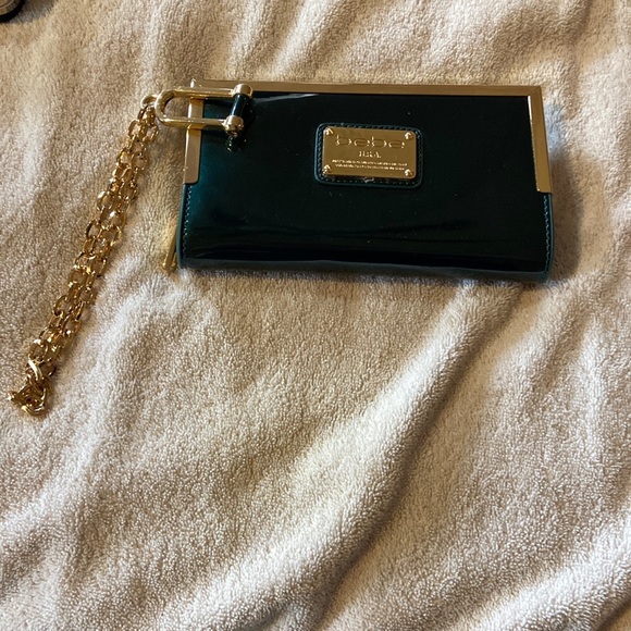 bebe | Bags | Bebe Clutch Forest Green | Poshmark